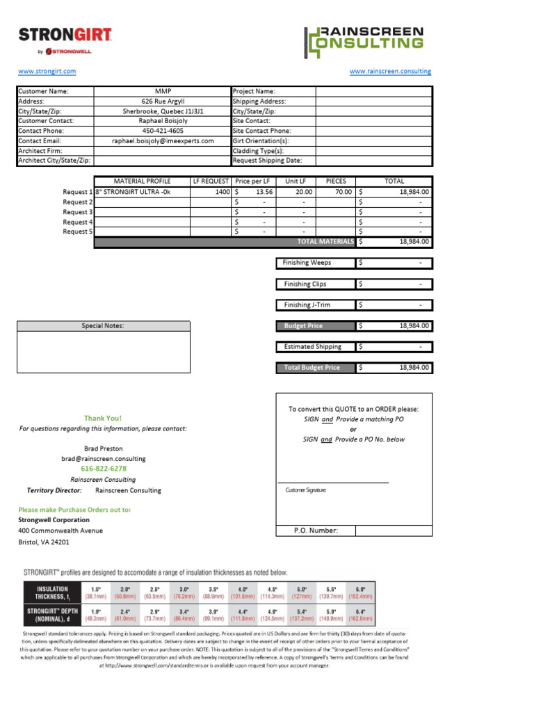 MMP Strongirt Quote - 08.12.24 | PDF