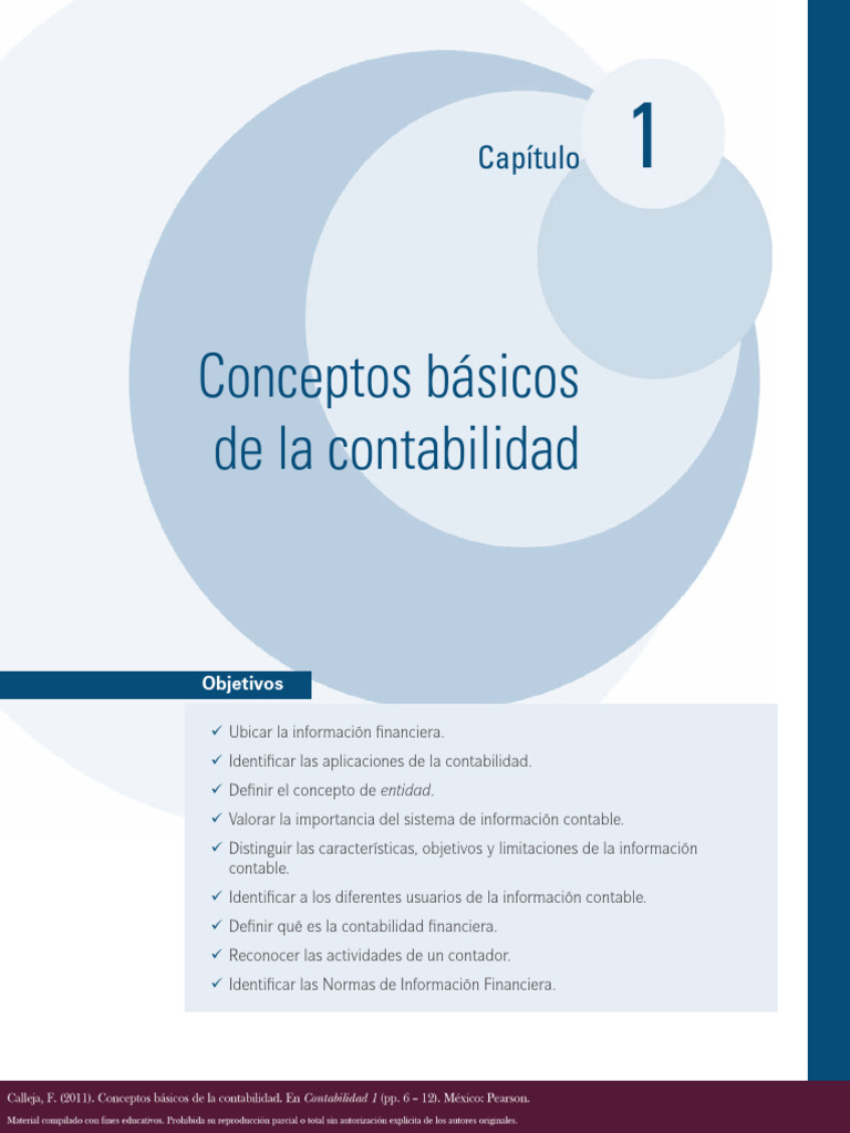 Conceptos Básicos de La Contabilidad | PDF | Contabilidad | Estado financiero