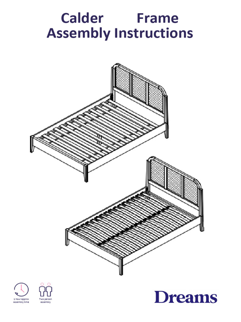 Dreams Bed Frame | PDF | Bed | Screw