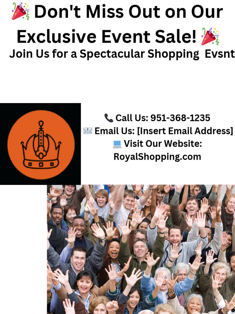 ? Don't Miss Out On Our Exclusive Event Sale! ? | PDF