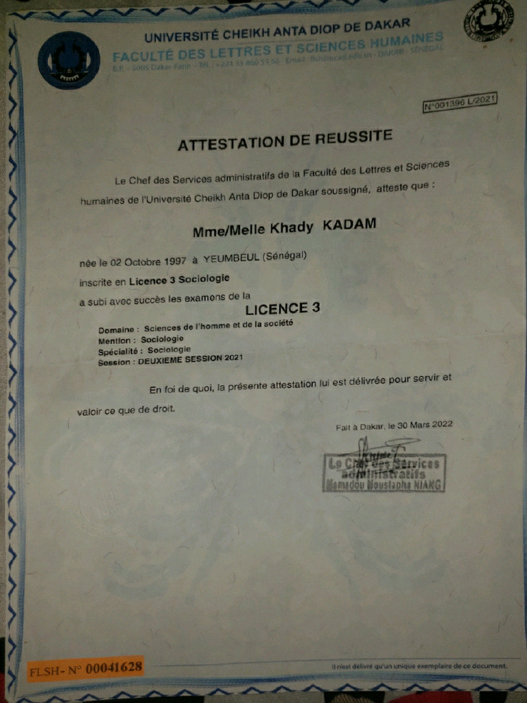 Diplome Licence | PDF