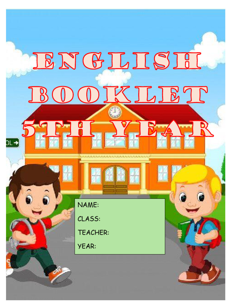 Booklet 5th Grade 2024 | PDF