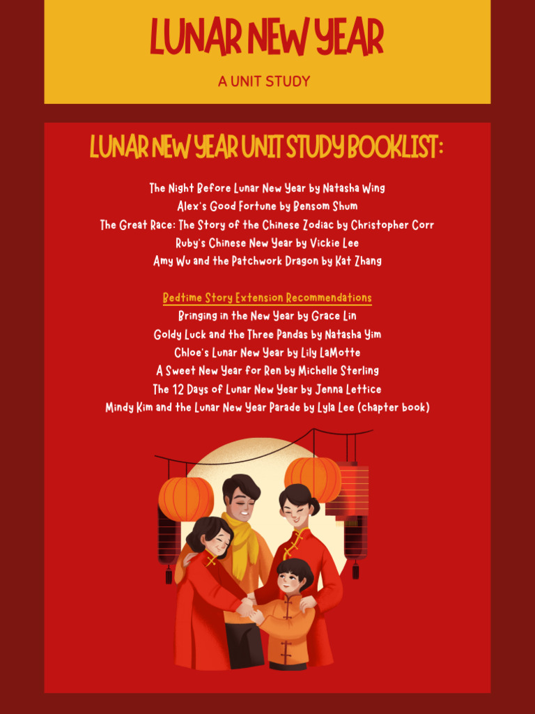 Lunar New Year Kids' Guide | PDF | Dumpling | Foods