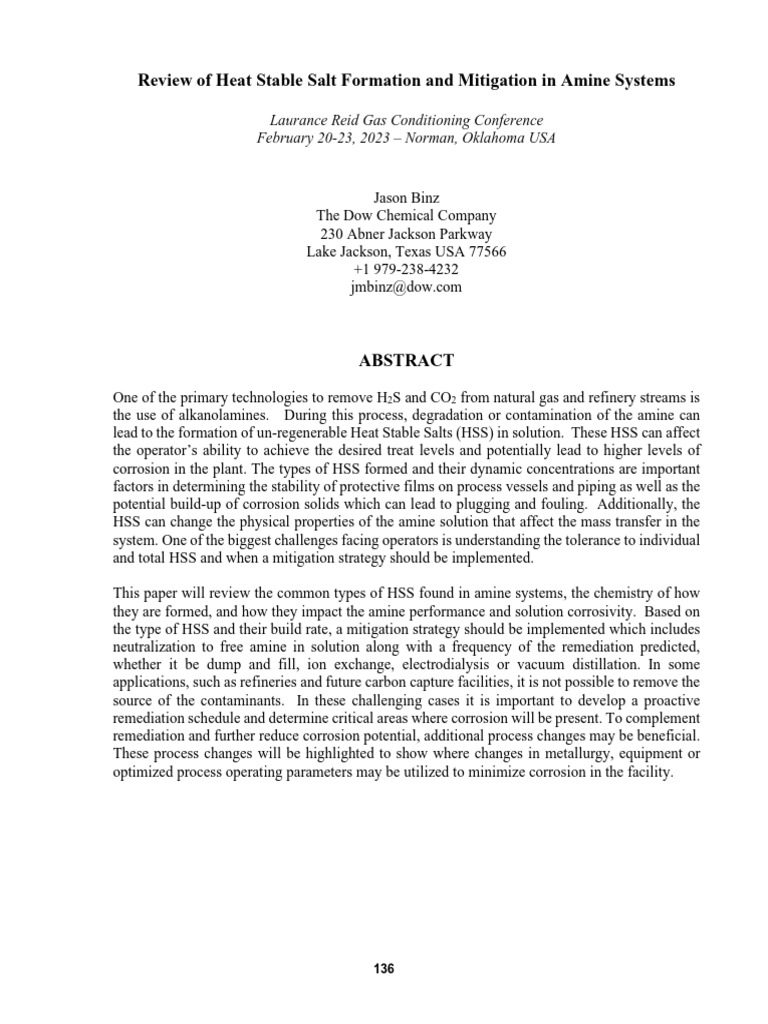 2023 - 007 Articulo Sobre HSST Mitigacion. | PDF | Acid | Corrosion