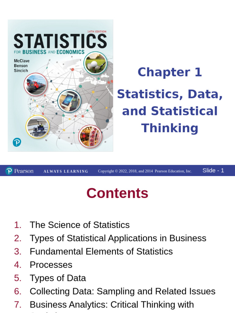 Msb14e PPT ch01 | PDF | Statistics | Sampling (Statistics)