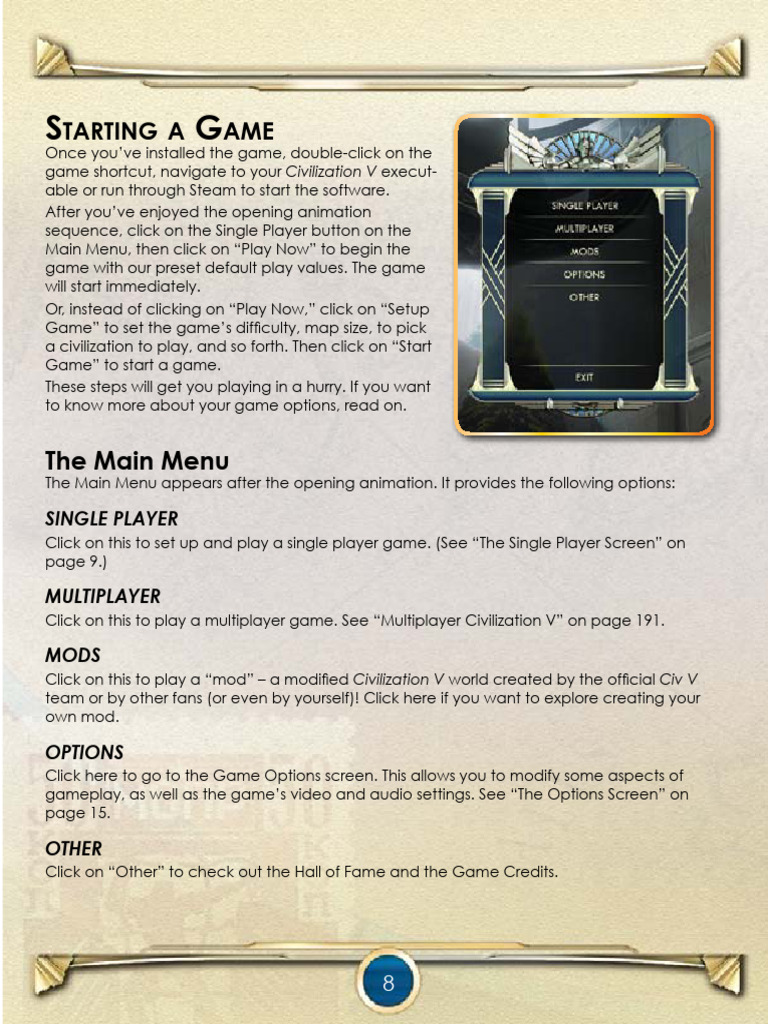 Civ V Manual English 7 | PDF