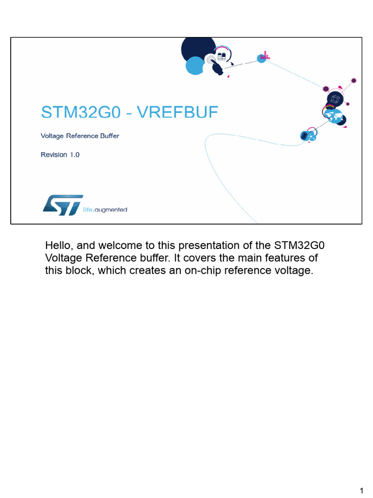 STM32G0-Analog-Voltage-reference-buffer-VREFBUF | PDF | Electric Power ...
