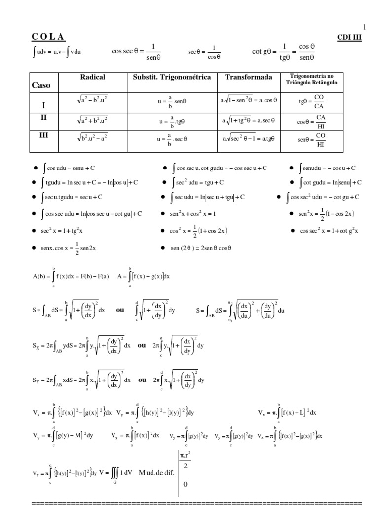 Cola Cdi III | PDF