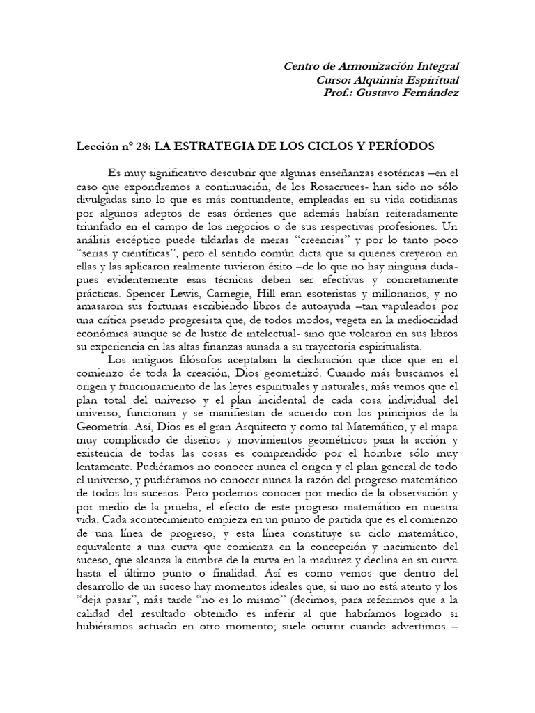 Lección 28 Alquimia Espiritual | PDF | Importar | Calendario Lección 28 Alquimia Espiritual | PDF | Importar | Calendario