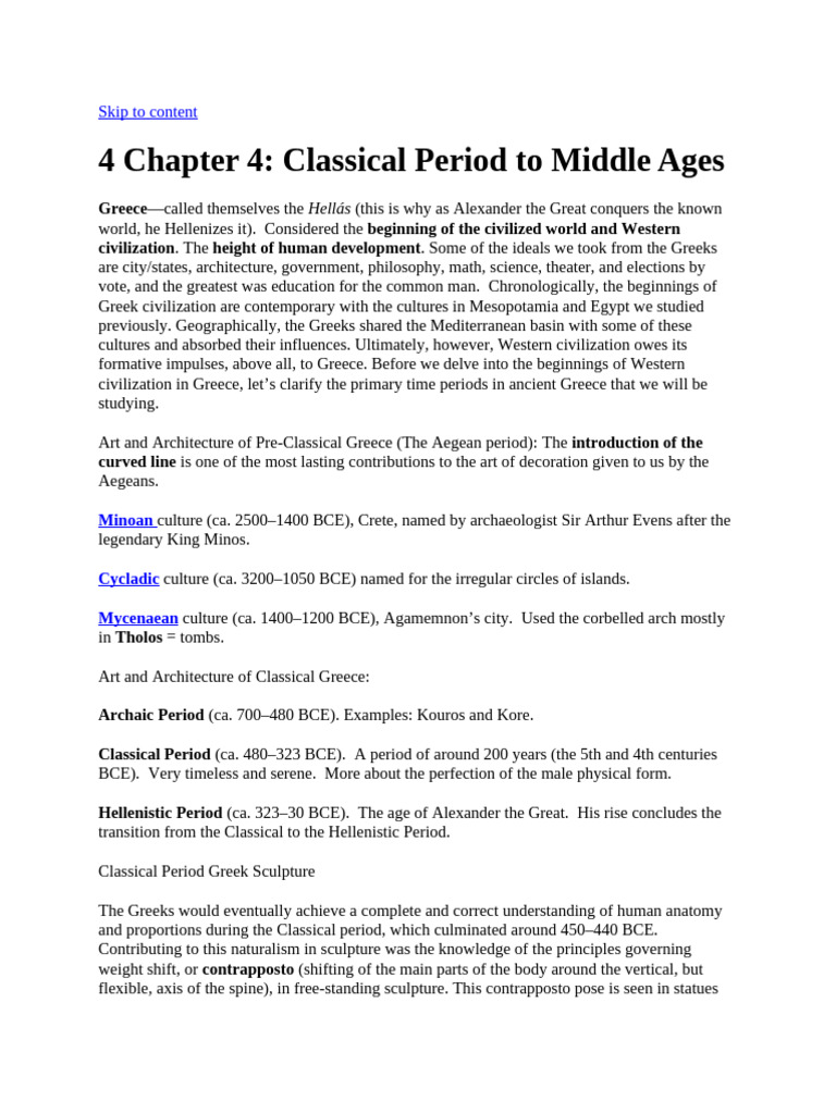 Greek Civilization: Art and History Overview | PDF | Mosque | Byzantine ...