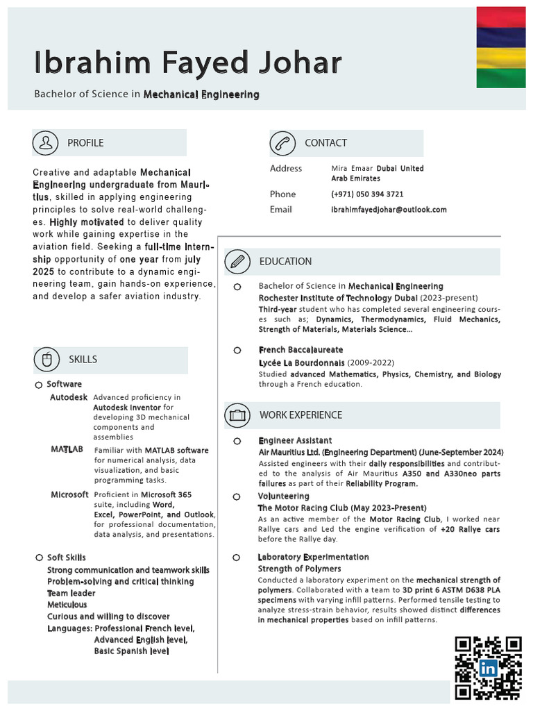 Ibrahim Fayed Johar's CV Production Quality Engineer | PDF | Engineering | Mechanical Engineering