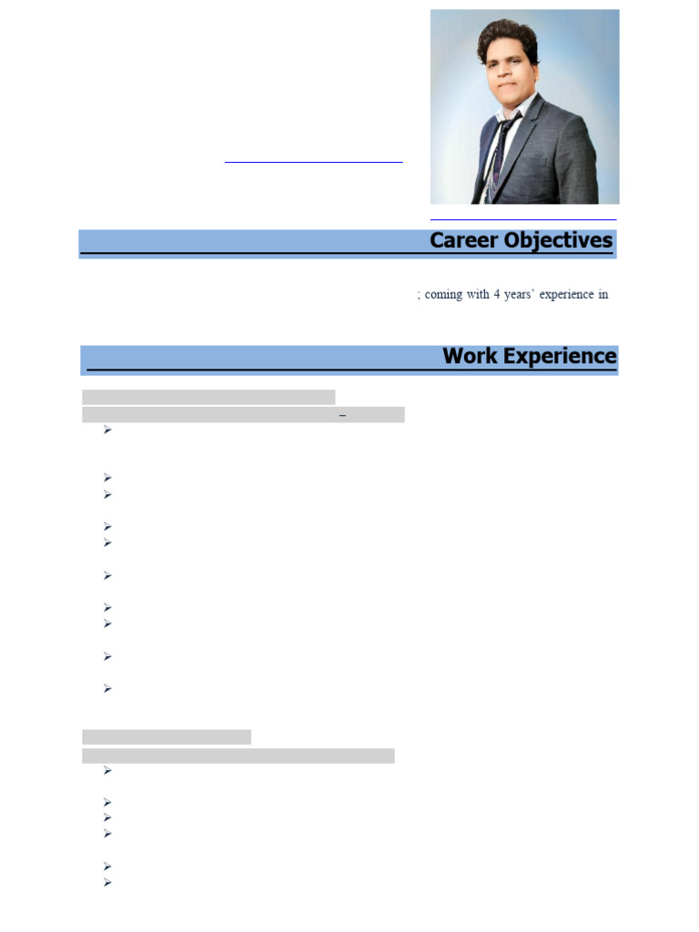 Amod Kumar - CV (2025 Updated) | PDF | Project Management