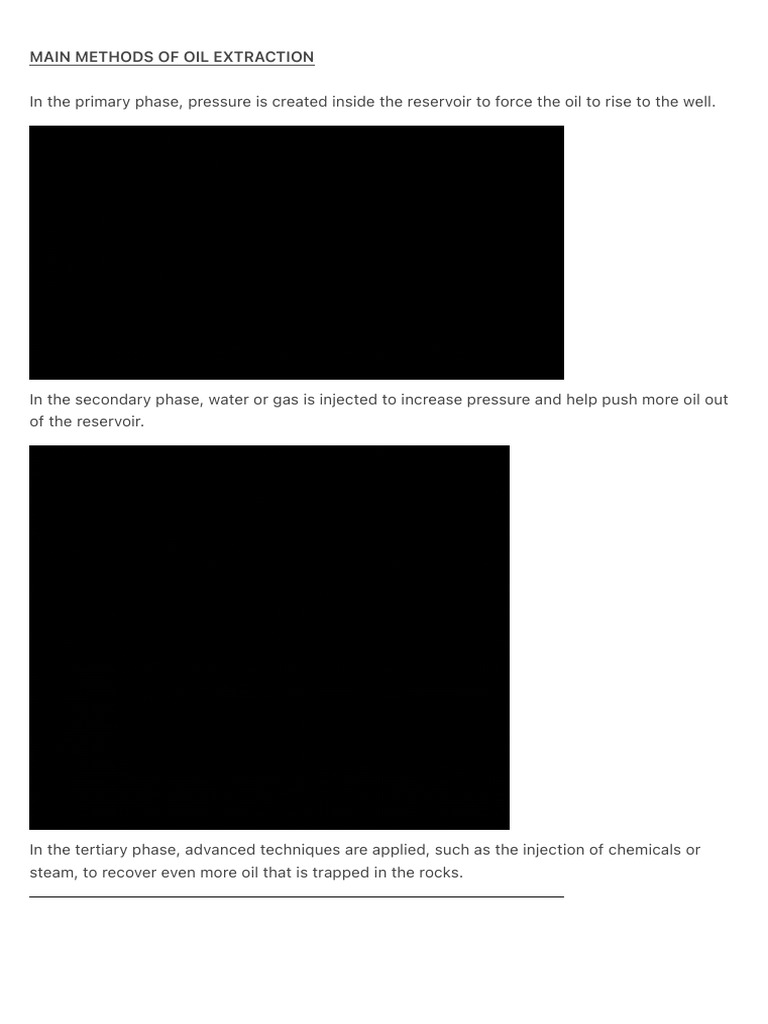 Oil Extraction Methods Explained | PDF