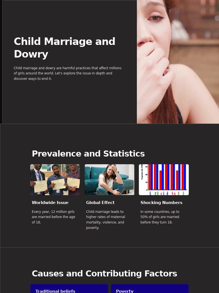 Child Marriage and Dowry | PDF | Child Marriage | Marriage