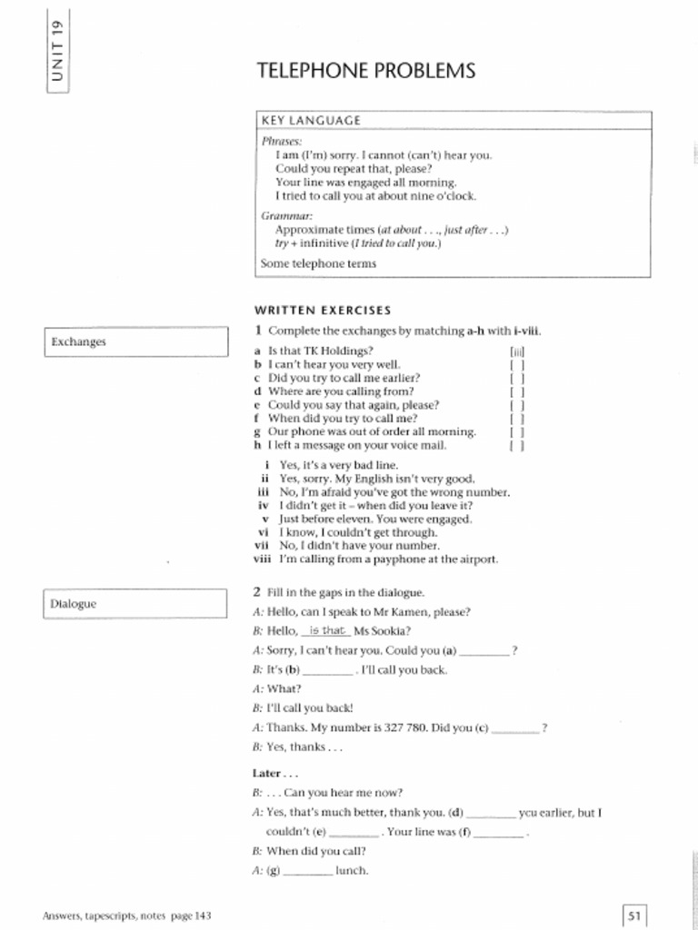 phone problems | PDF
