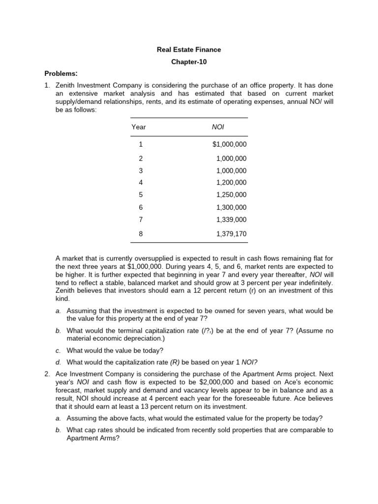 Chapter- 10 (Math-Problem) | PDF | Investing | Economies