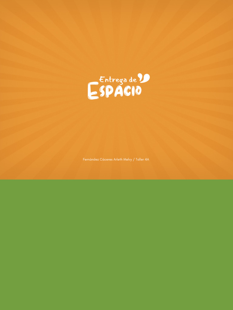 Entrega de Espacios | PDF