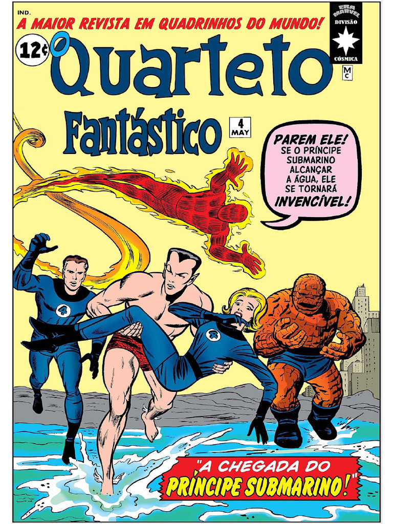 Quarteto Fantastico 4 1961 | PDF