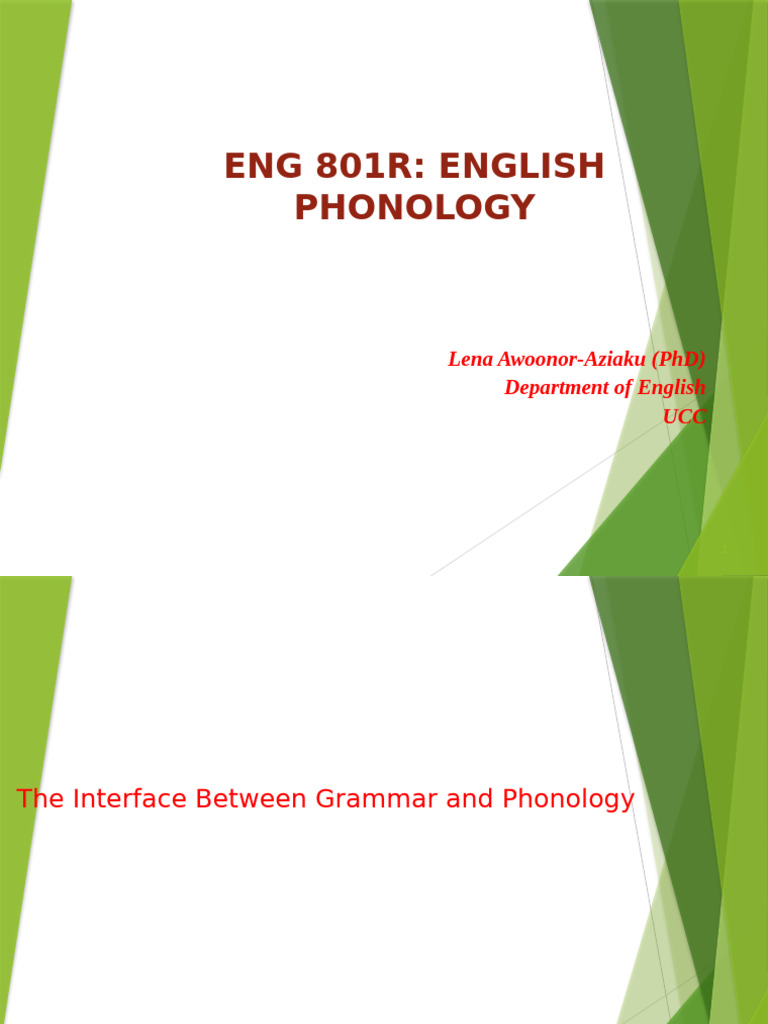 Grammar and Phonology Overview | PDF | Phonology | Larynx