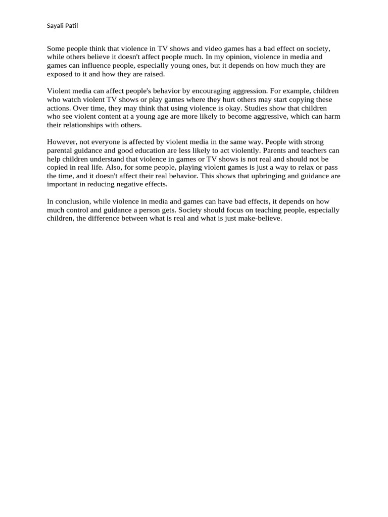 Writing Task 2-1 | PDF