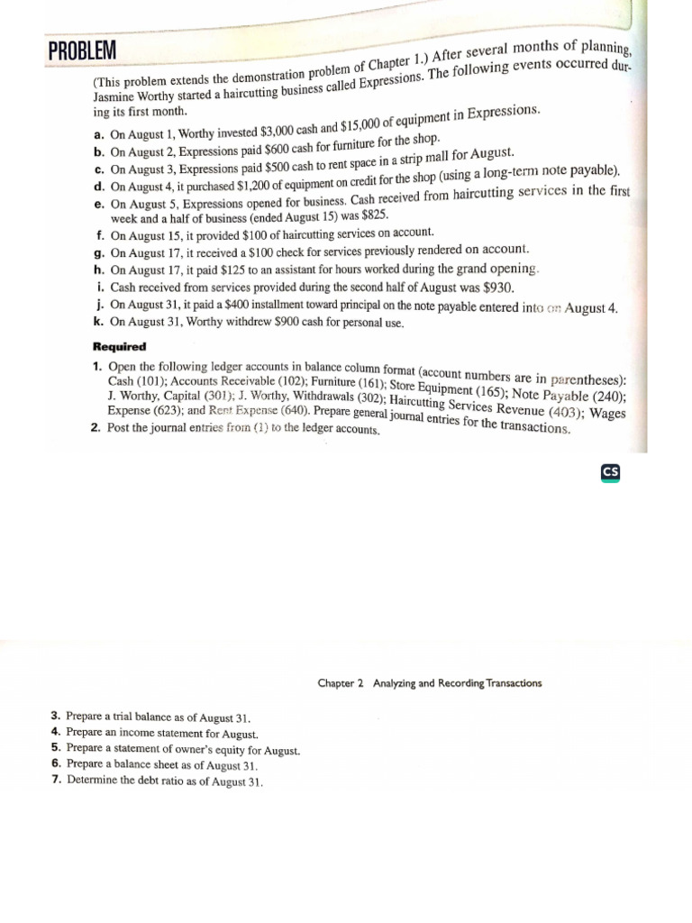 Chapter 2 Problem | PDF