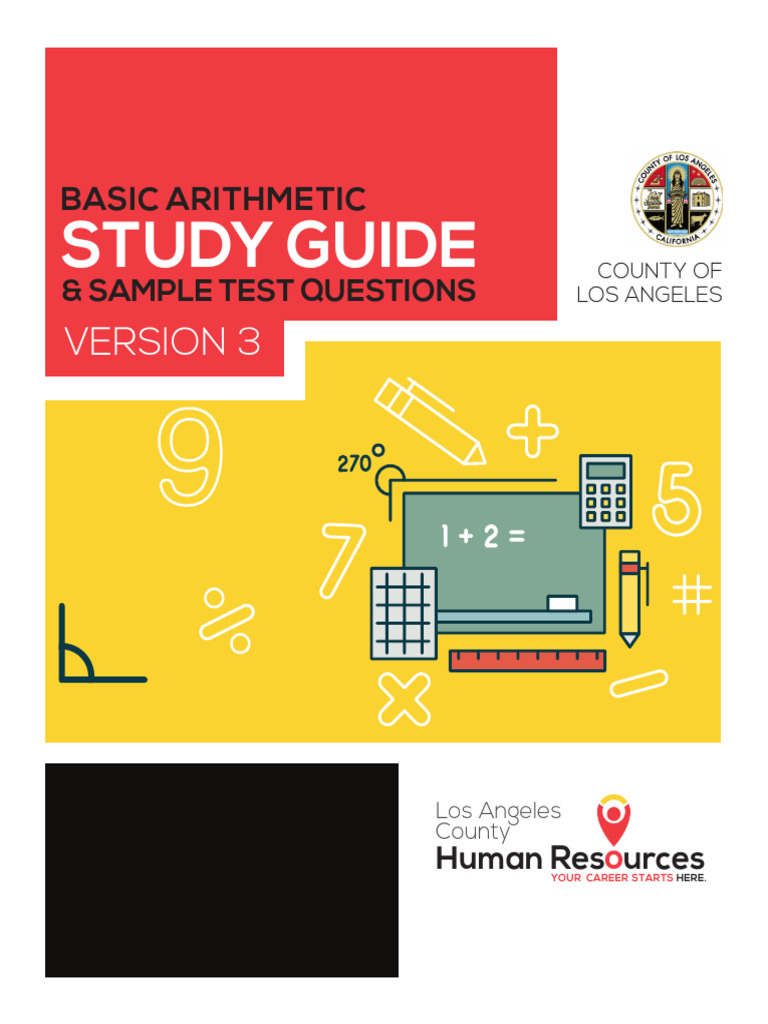 Basic Arithmetic v3 Final 09-30-03 | PDF | Division (Mathematics) | Arithmetic
