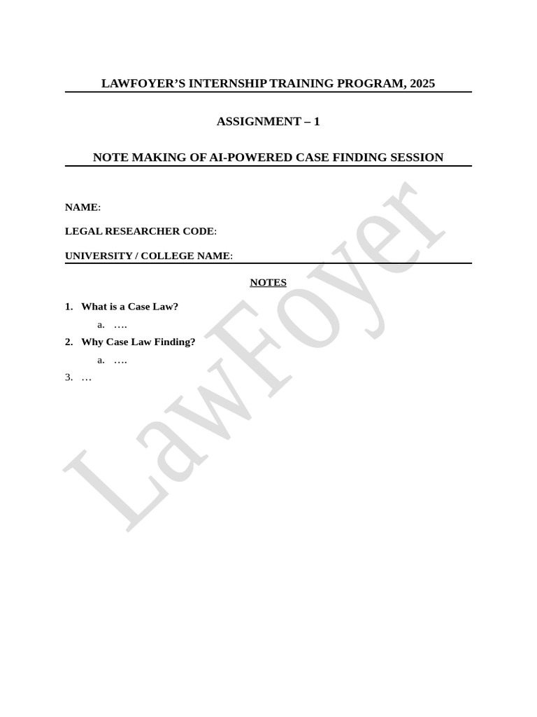 LITP Assignment 1 Template | PDF