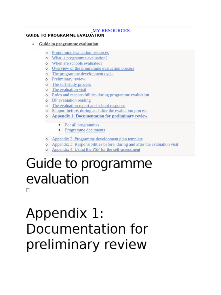 Guide to Evaluation | PDF | Educational Assessment | Academic Integrity