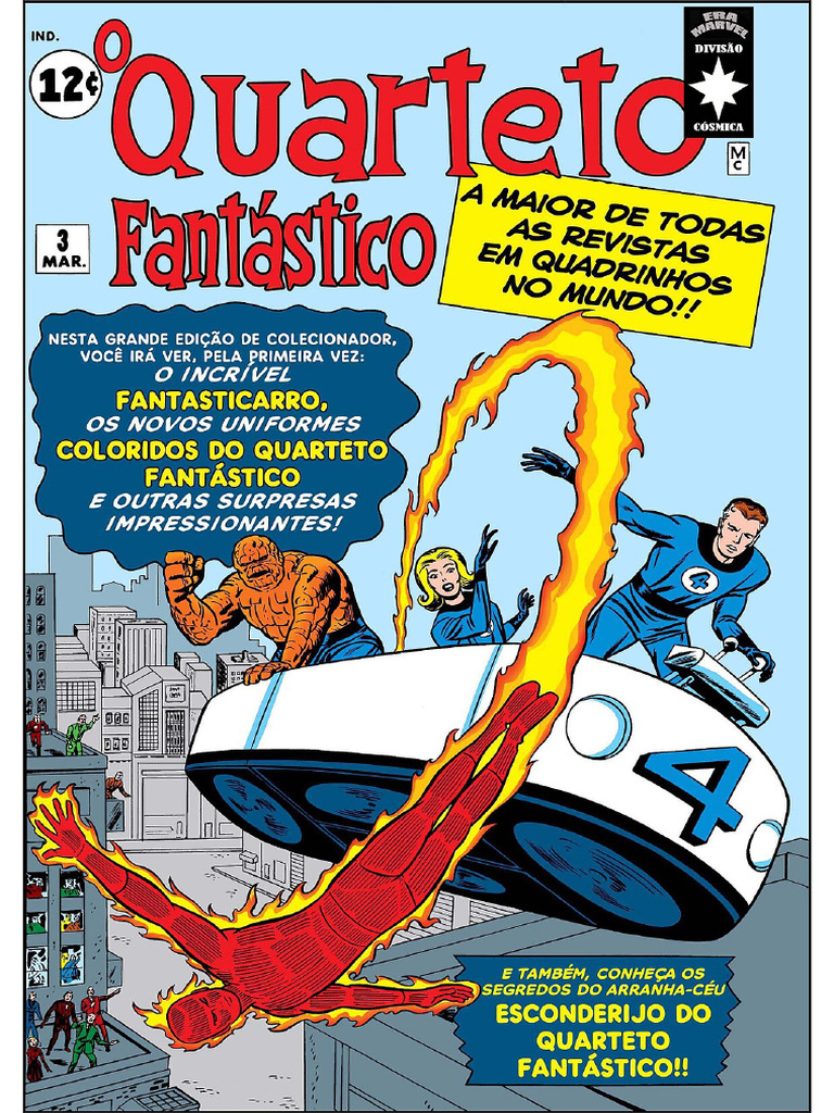 Quarteto Fantastico 3 1961 3 | PDF