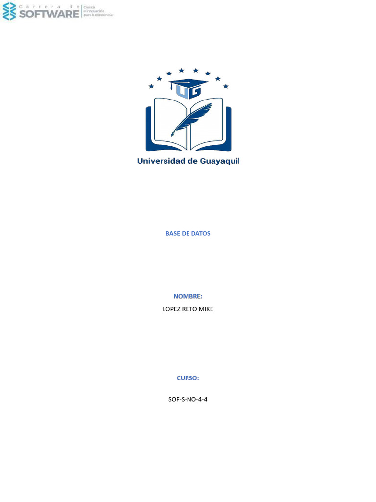 Base de Datos Merge | PDF