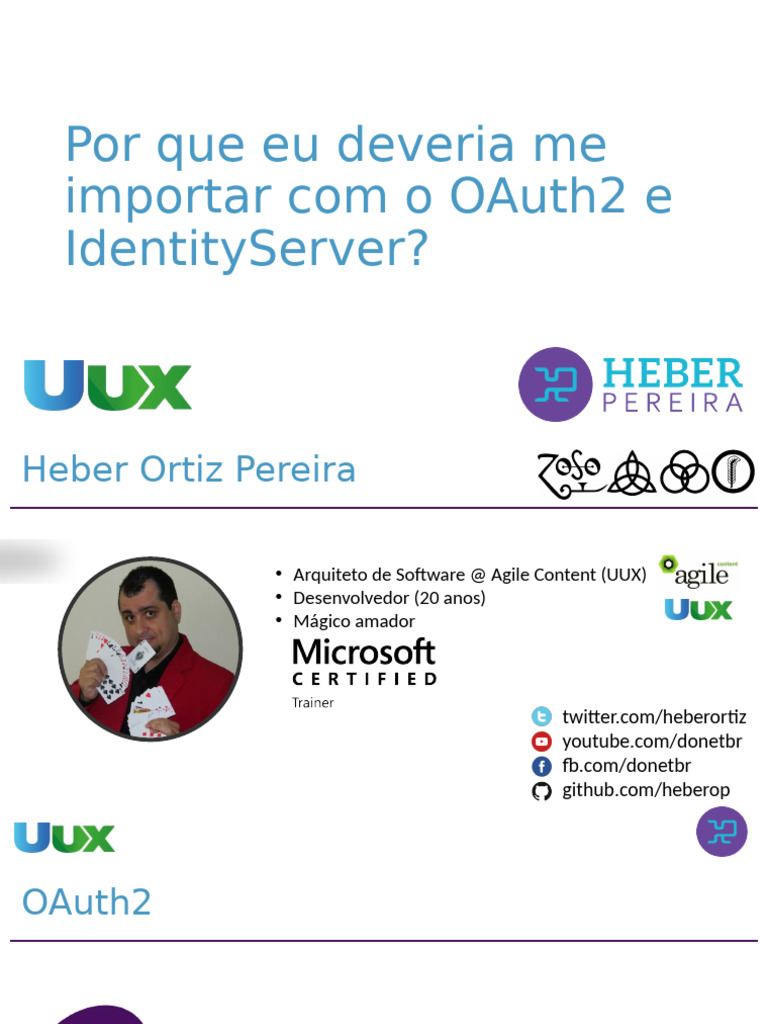 OAuth2 e IdentityServer | PDF | Cyberwarfare | Secure Communication