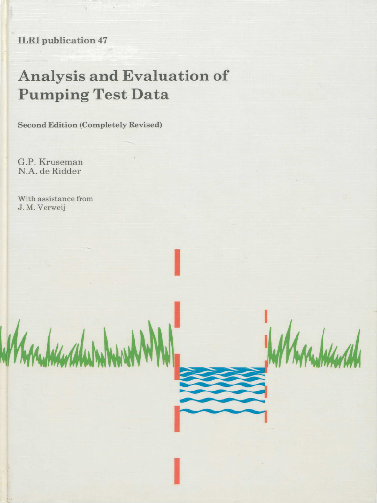 Analysis and Evaluation of Pumping Test Data | PDF