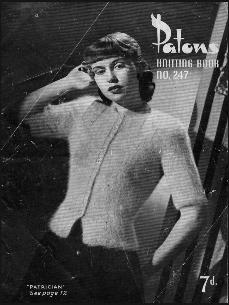 Patons 247 Knitting Book | PDF
