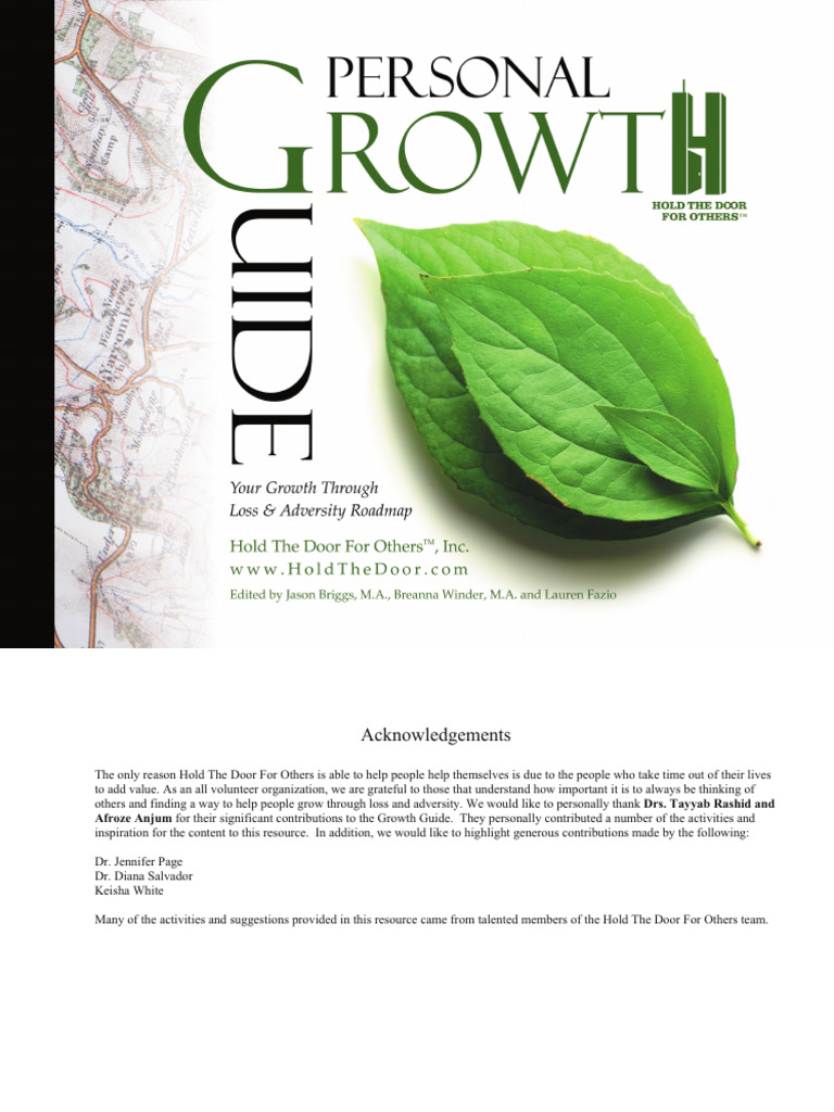 Personal Growth Guide | PDF | Psychological Resilience | Feeling