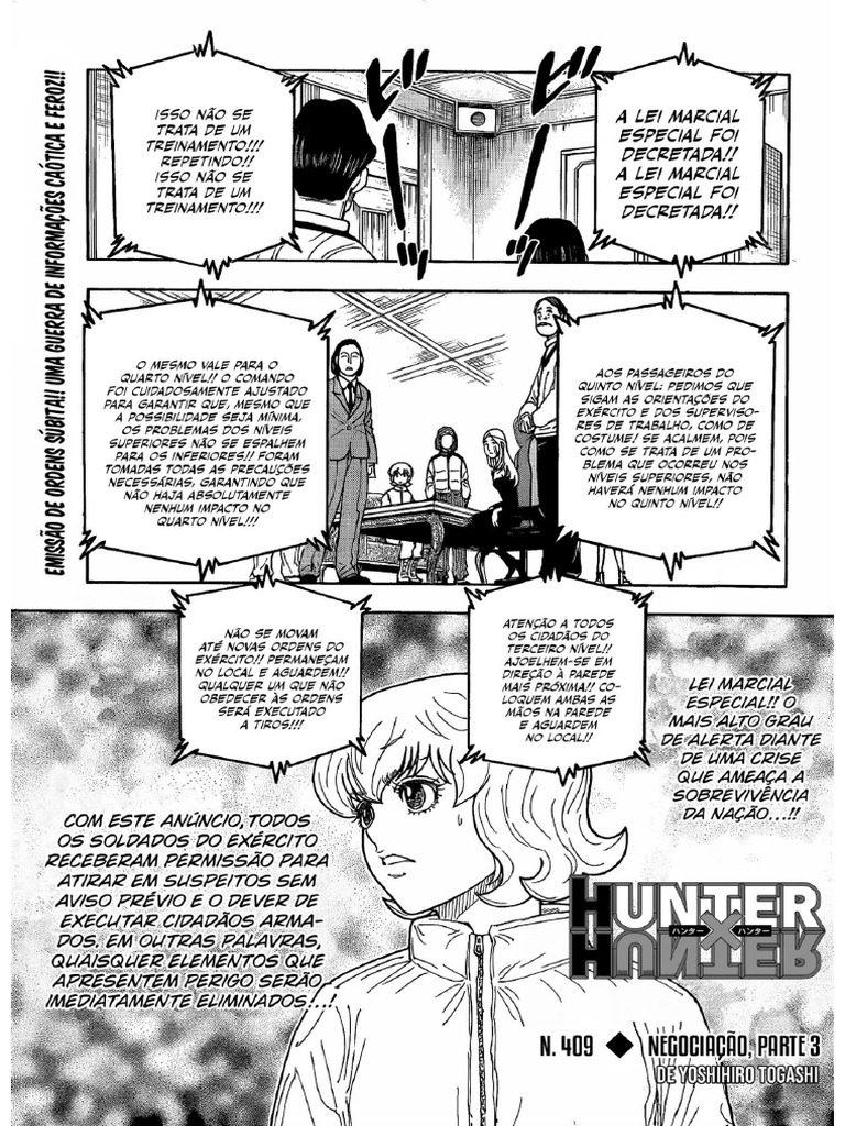 HXH Capítulo 409 | PDF