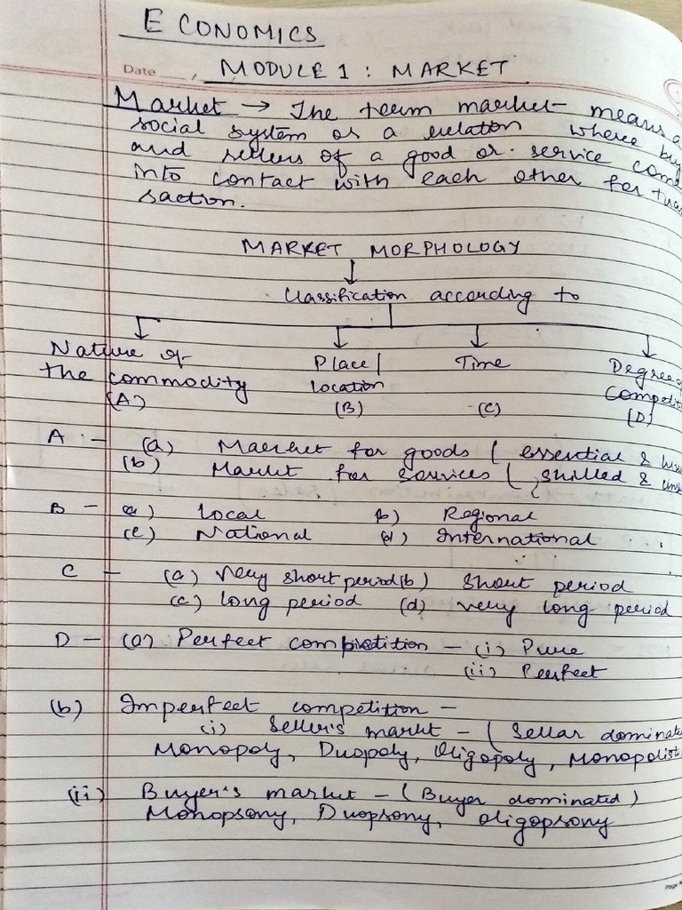 Economics Mod1 | PDF