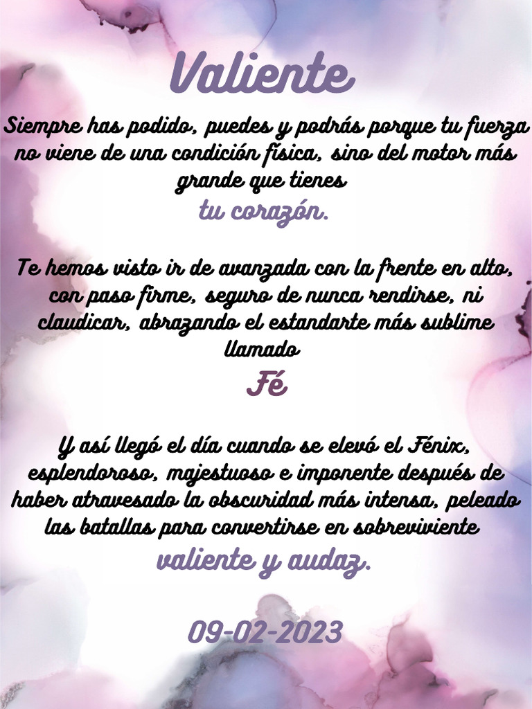 VALIENTE | PDF