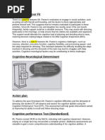 Behavioral Inattention Test For Unilateral Visual Neglect | PDF ...