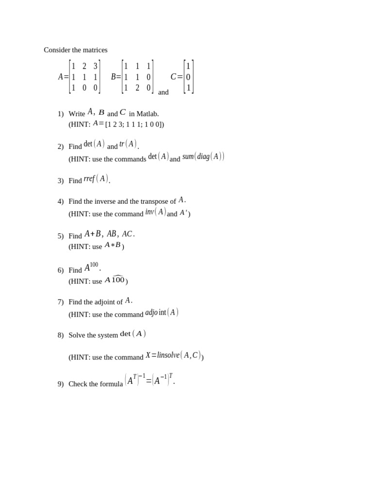 Previous Matlab | PDF
