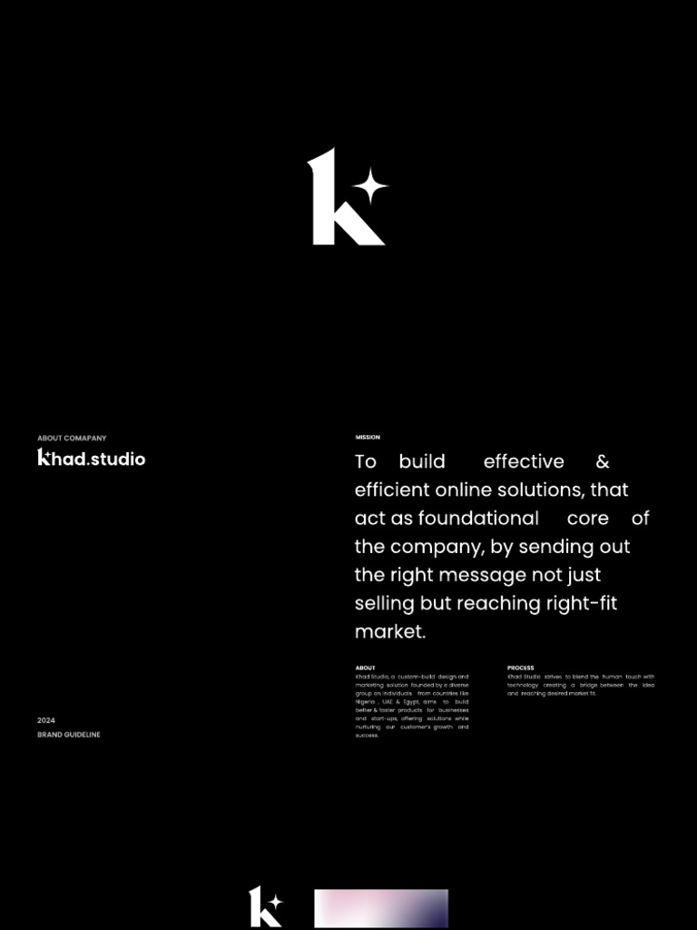 Khad Studio Brand Guidelines 2 | PDF | Brand | Marketing
