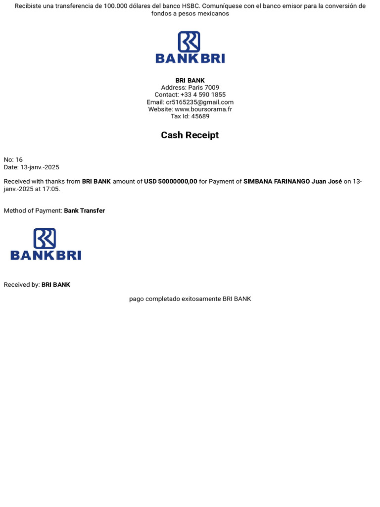 Cash Receipts 16 | PDF