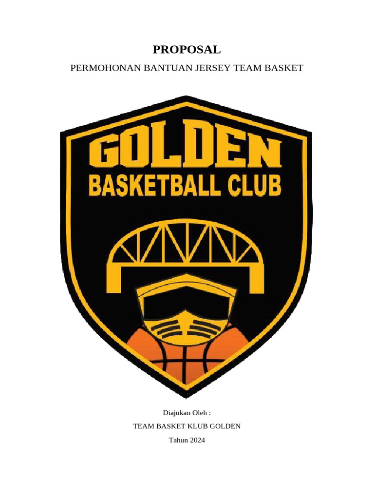 Revisi Proposal Pengajuan Jersey Basket | PDF