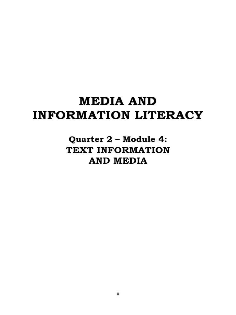 Mil Q2 Module4-Final | PDF | Typefaces | World Wide Web