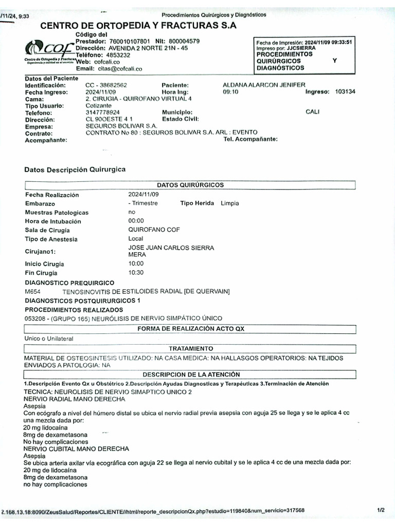 Autorización COF Control | PDF