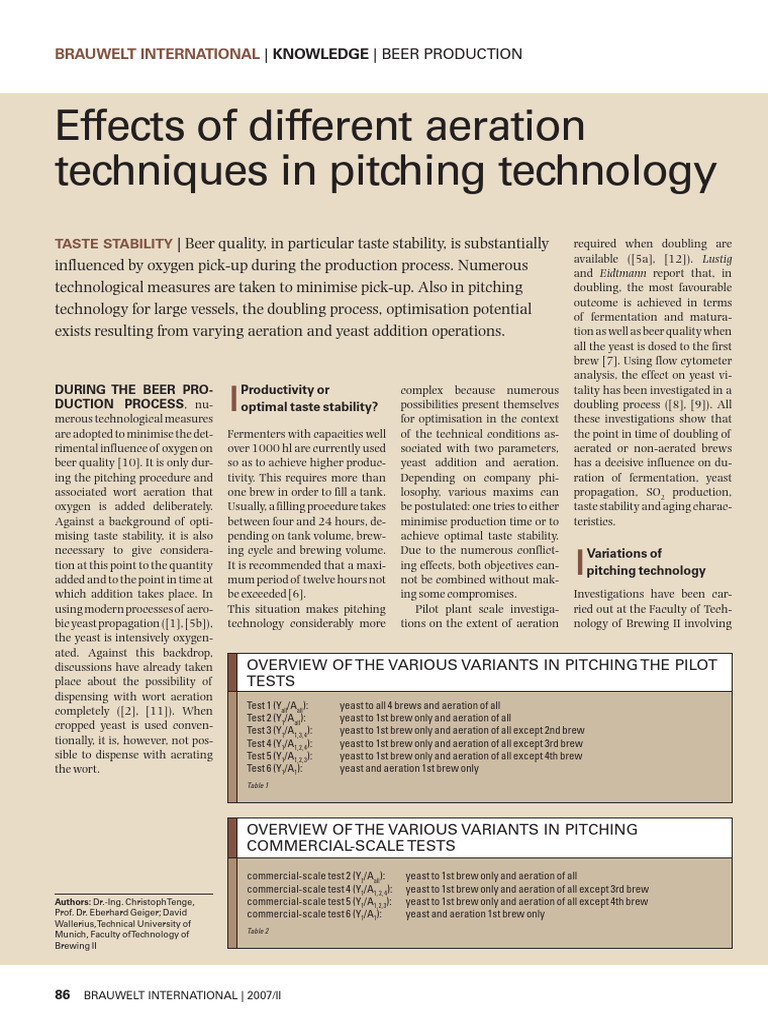 132 Effects - of - Different - Aeration - Techniques - in - Pitching ...