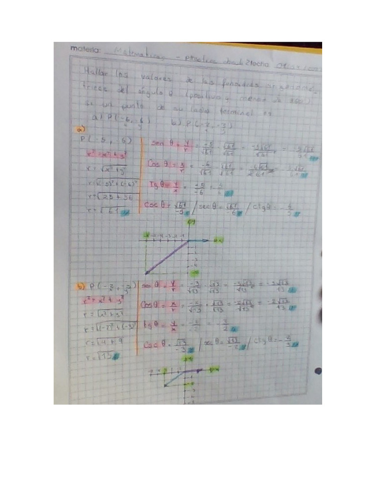 Matematicas Practica de Aula 2 | PDF