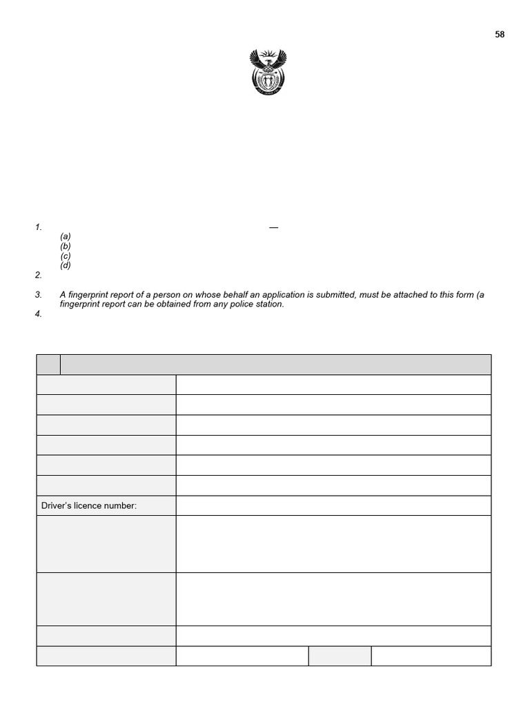 NRSO J958 Form08a Reg18A 1 | PDF | Disability | Criminal Law