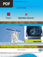 Radar - Operational Checklist | PDF | Technology & Engineering