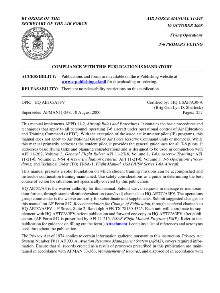 Afman11 248 | PDF | Aircraft | Aerospace Engineering