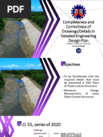 DPWH Standards - Flood Control Plans | PDF